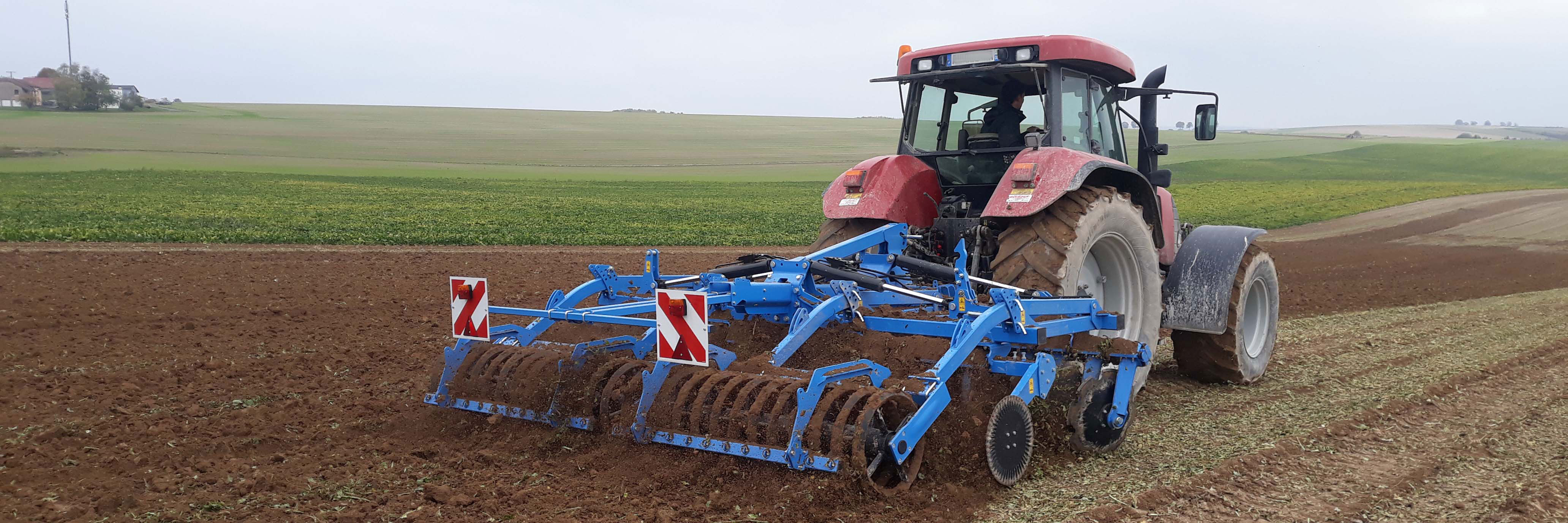 LENKA - Déchaumeur à disques confortable et efficace jusqu'à 15 cm